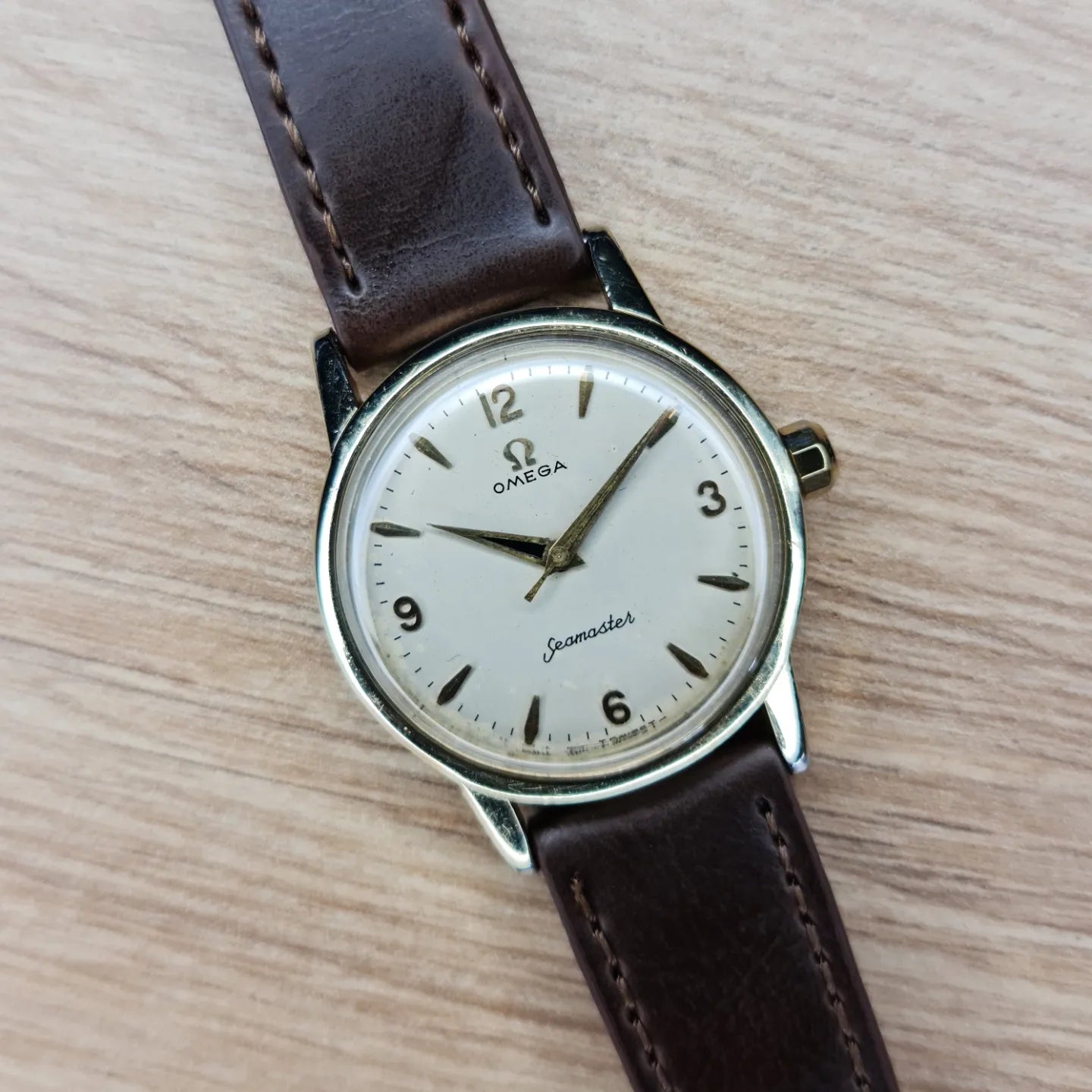 1958 Omega Seamaster Arabic Dial – Mr Watch Winder